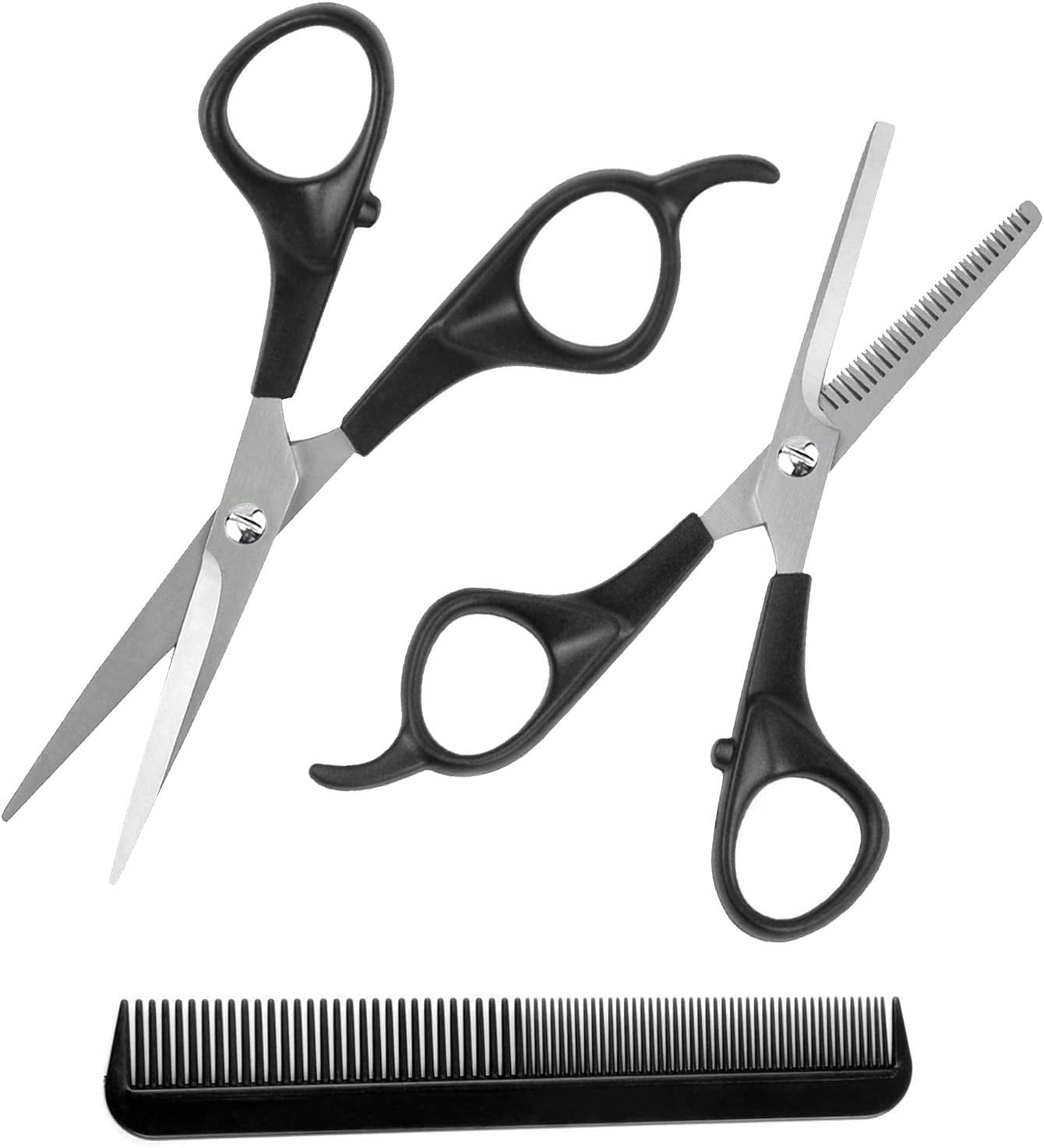 NOGIS Hair Cutting Scissors Shears Kit, Professional Hairdressing ...