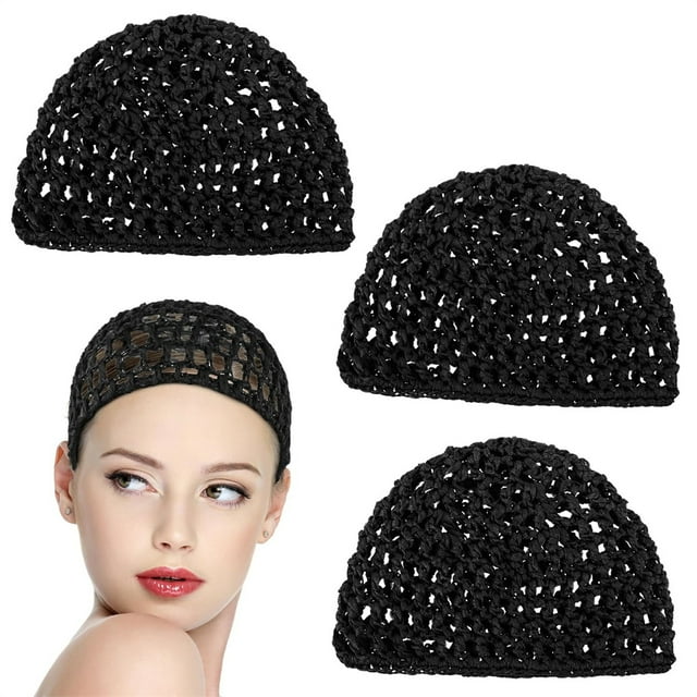NOGIS Hair Nets for Women Sleeping Mesh Crochet Hair Net Dominican Hair ...