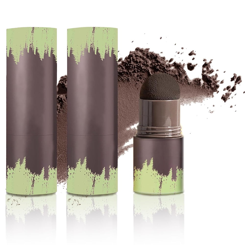 NOGIS Hairline Powder Stick, 2PCS Hair Shadow Powder Root Touch Up ...