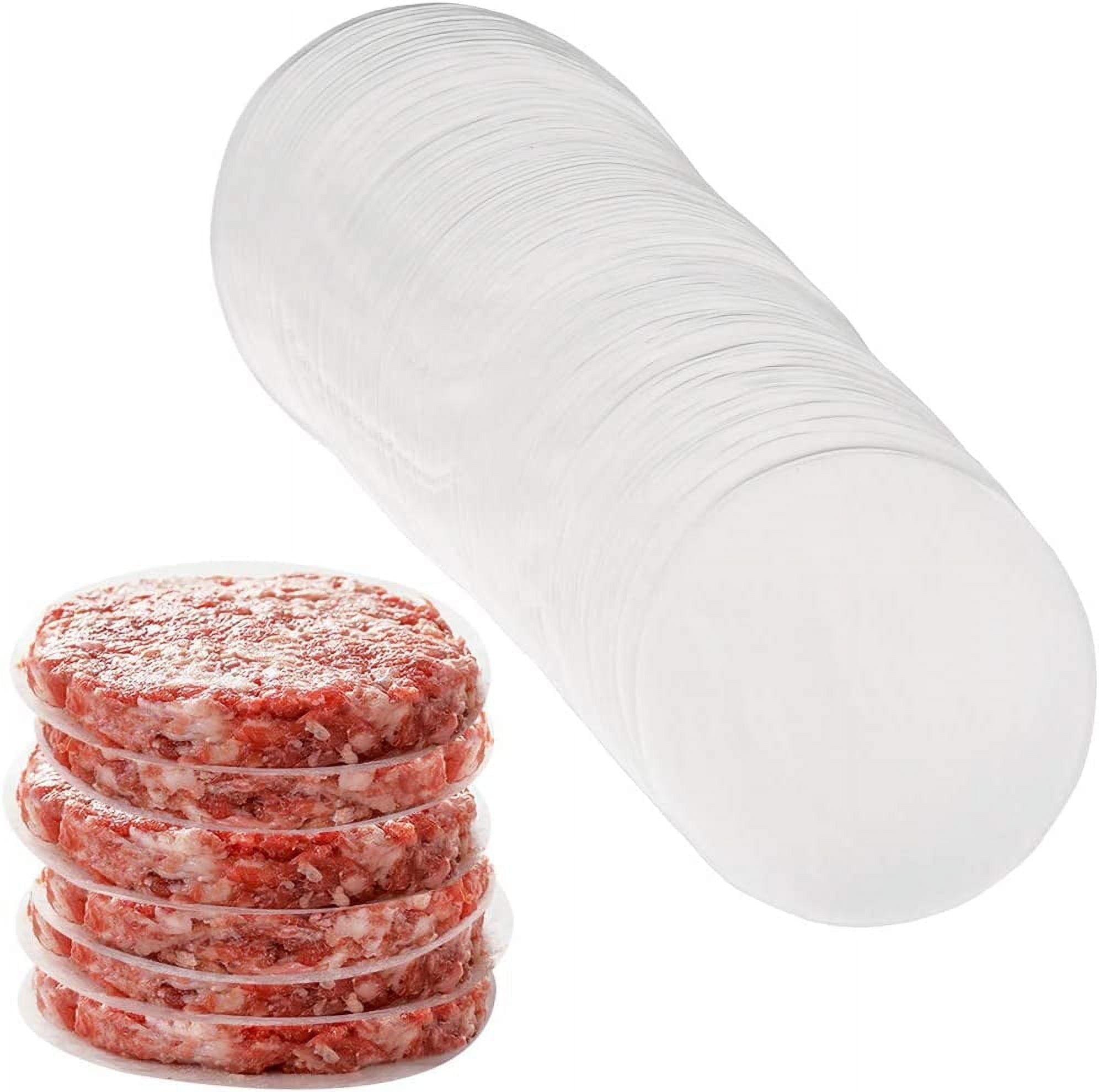 NOGIS Hamburger Patty Paper Round 4.5 Inch, Set of 500, Non Stick Patty ...