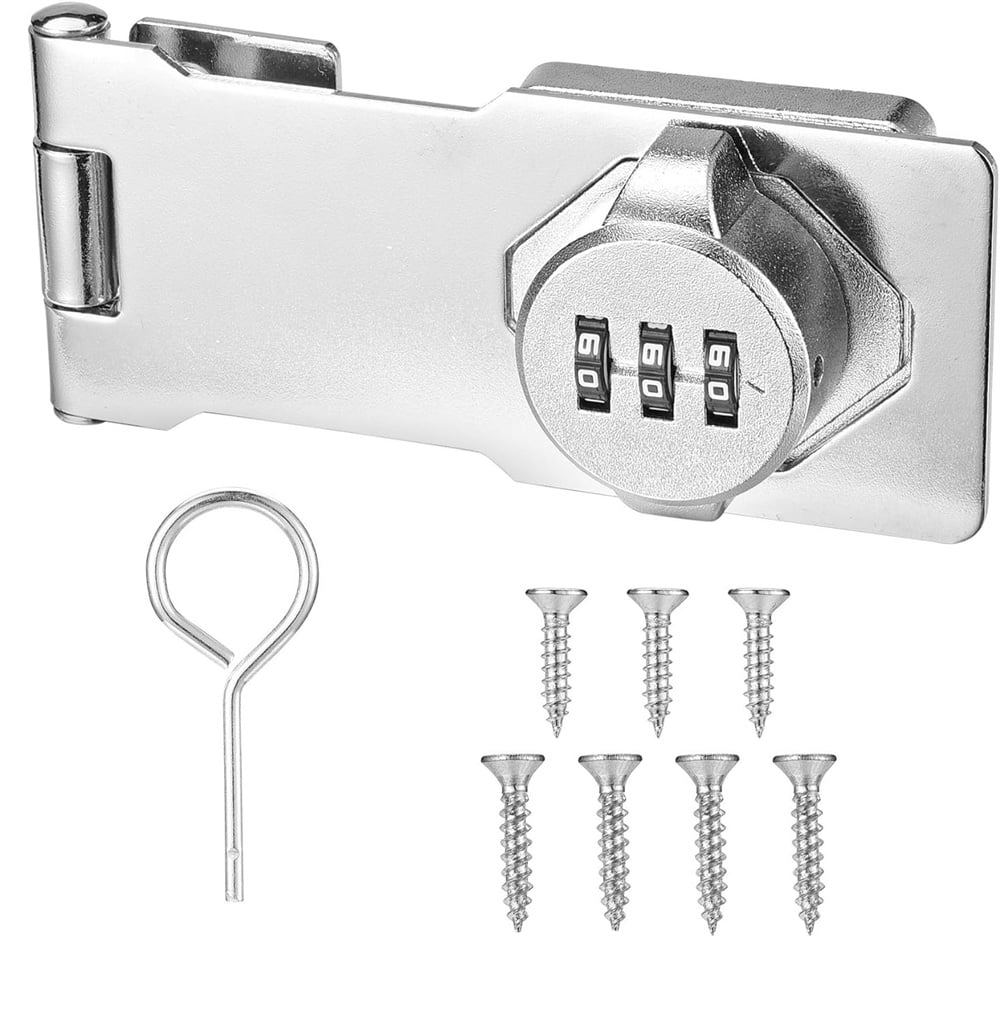 NOGIS Keyless Cabinet Combination Latch, Combination Drawer Lock, 3 ...