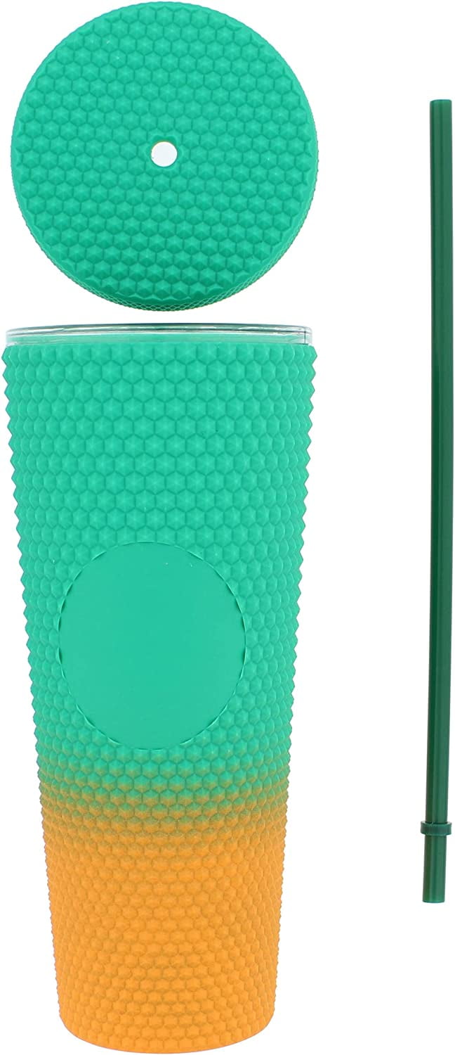 NOGIS Matte Studded Cups,24oz Studded Double Wall Tumlers with ...