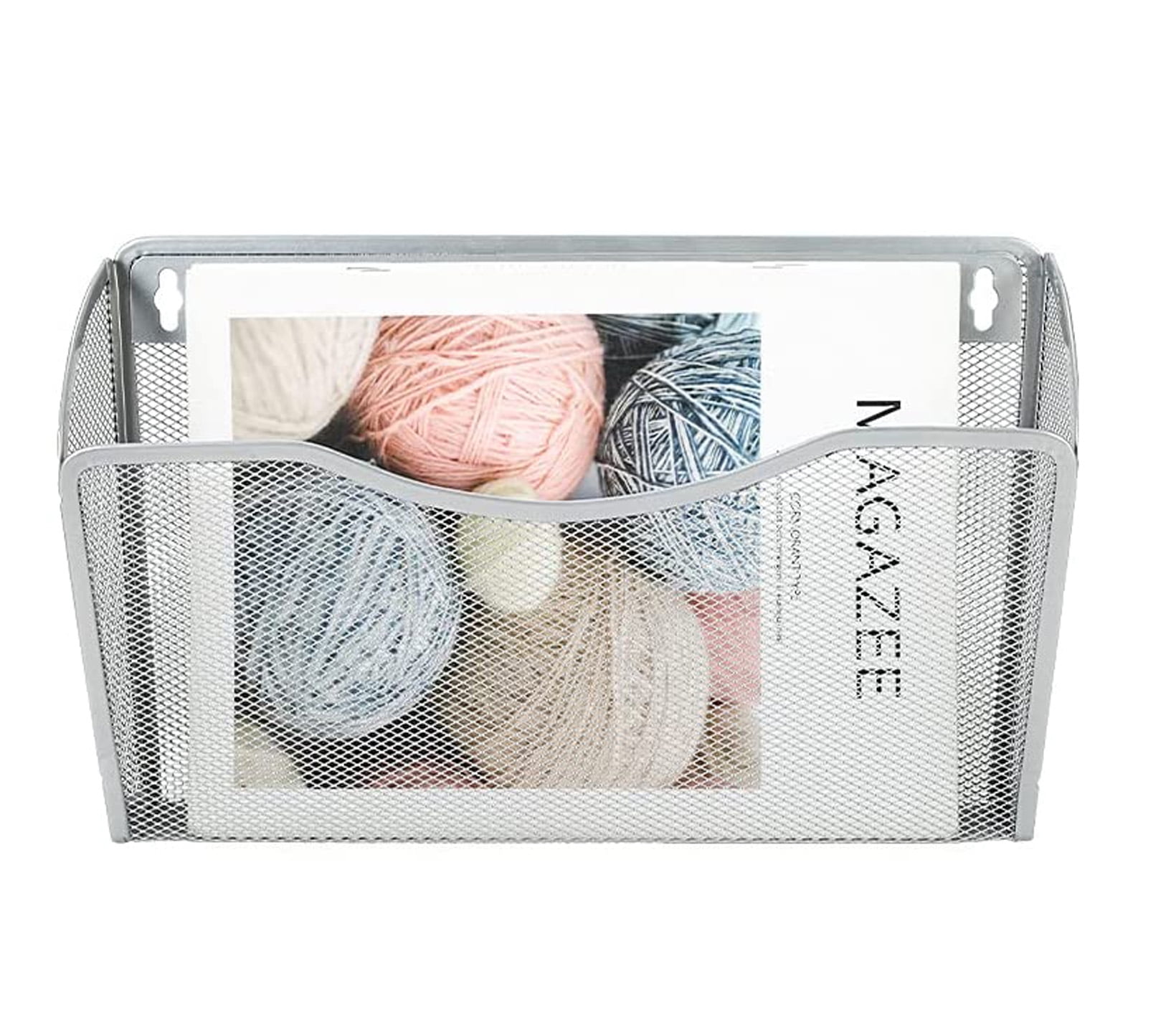 NOGIS Mesh 1 Pockets Hanging File Organizer Holder Wall Mounted Paper ...