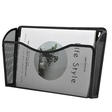 TRU RED Wire Mesh File Organizer Matte Black (TR57550) TR57550-CC ...