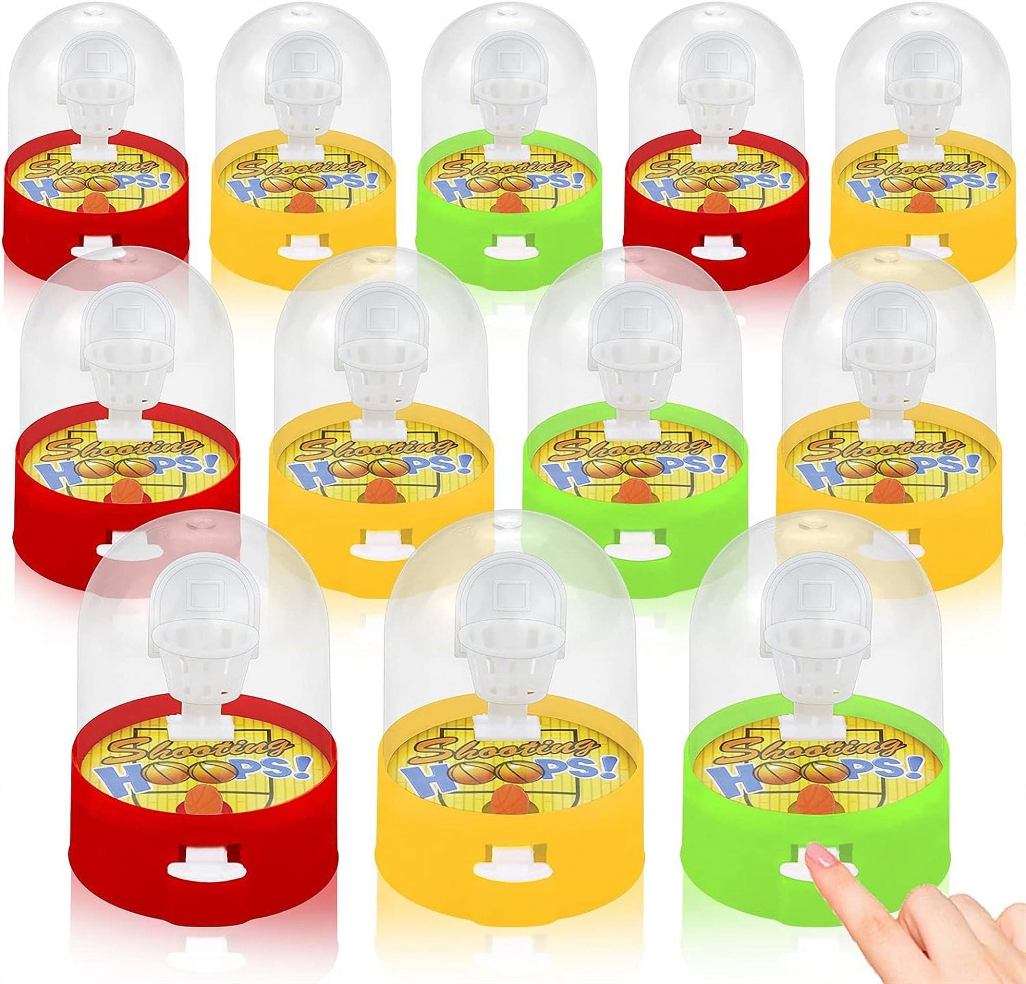 NOGIS Mini Basketball Games 12 Pcs Basketball Party Favors for Kids ...