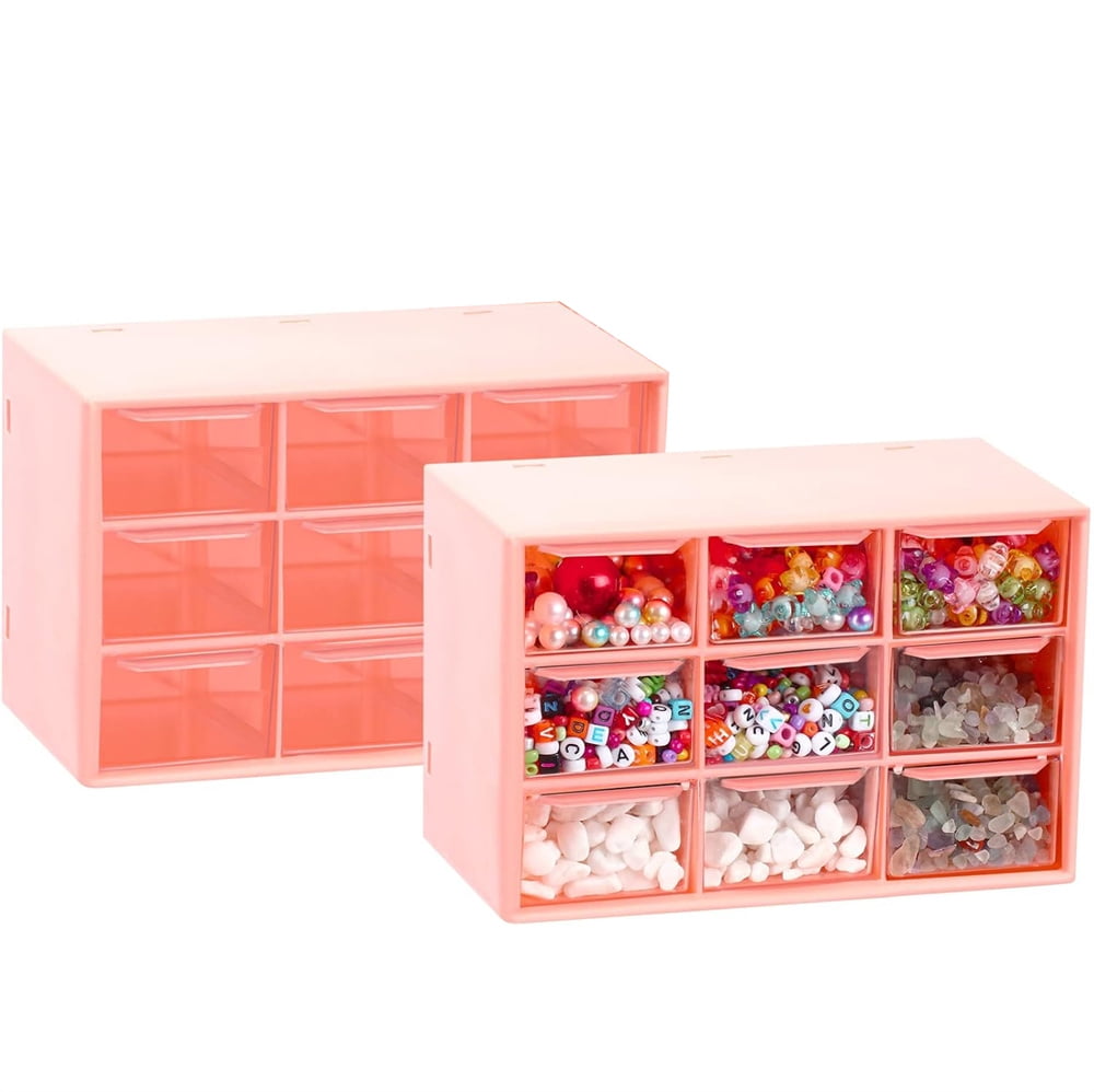 NOGIS Mini Drawer Organizer Desk Storage Drawers Plastic Craft Storage ...