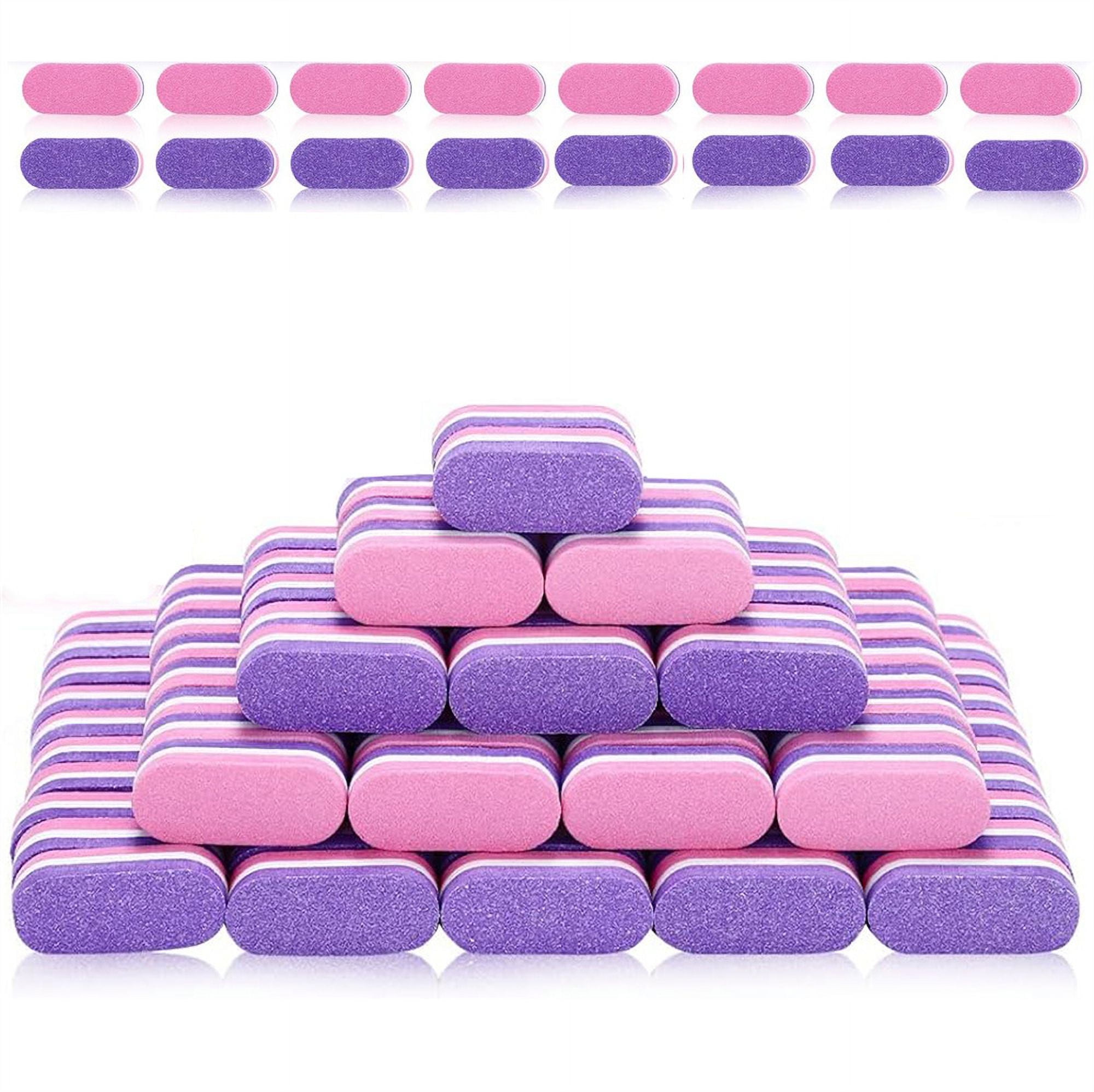NOGIS Mini Nail Buffer (40 Pack), Buffers for Acrylic Nails and Natural ...