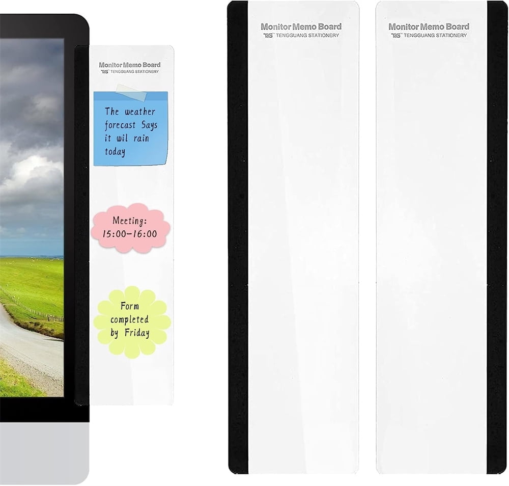 NOGIS Monitor Memo Board - Multifunction Computer Monitor Memo Board ...