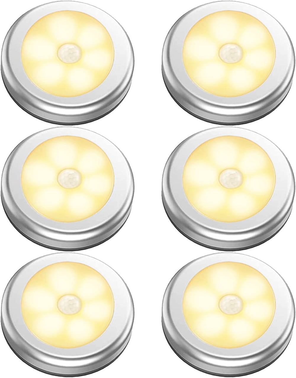 NOGIS Motion Sensor Light, Cordless Battery-Powered LED Night Light ...