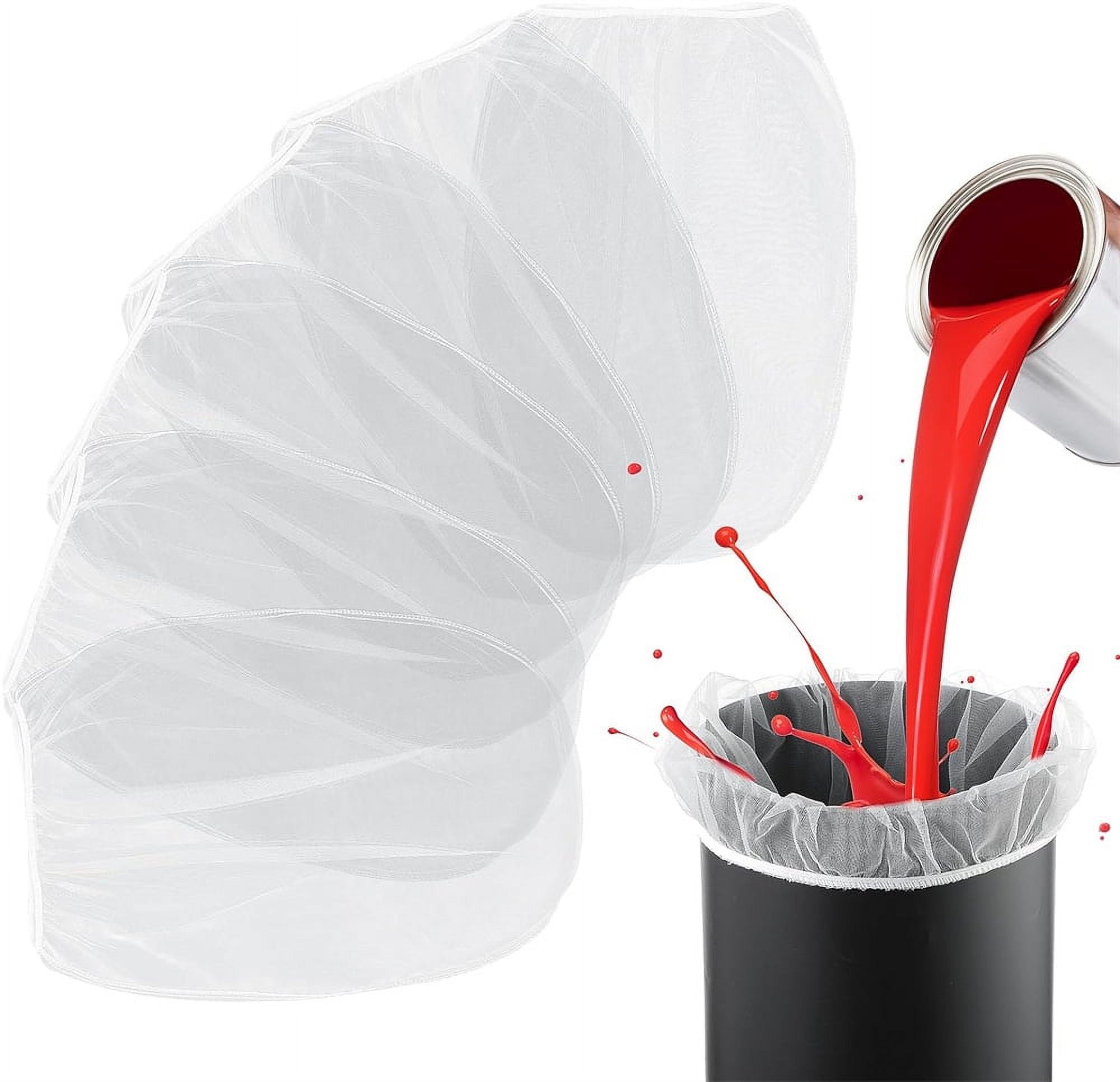 NOGIS Paint Strainer Bag, 5 Gallon Paint Strainer with Elastic Top ...