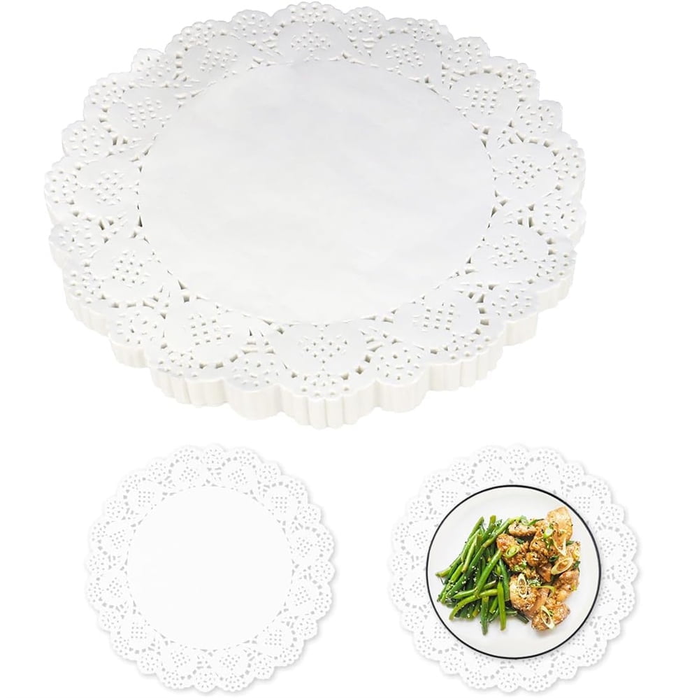 NOGIS Paper Doilies Assorted Sizes, 12 inch Doilies for Food, 150 ...