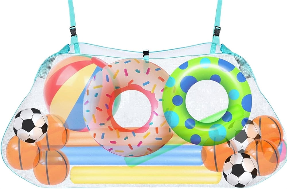 NOGIS Pool Floats Storage Bag,Pool Float Toy storage Mesh Bag ...
