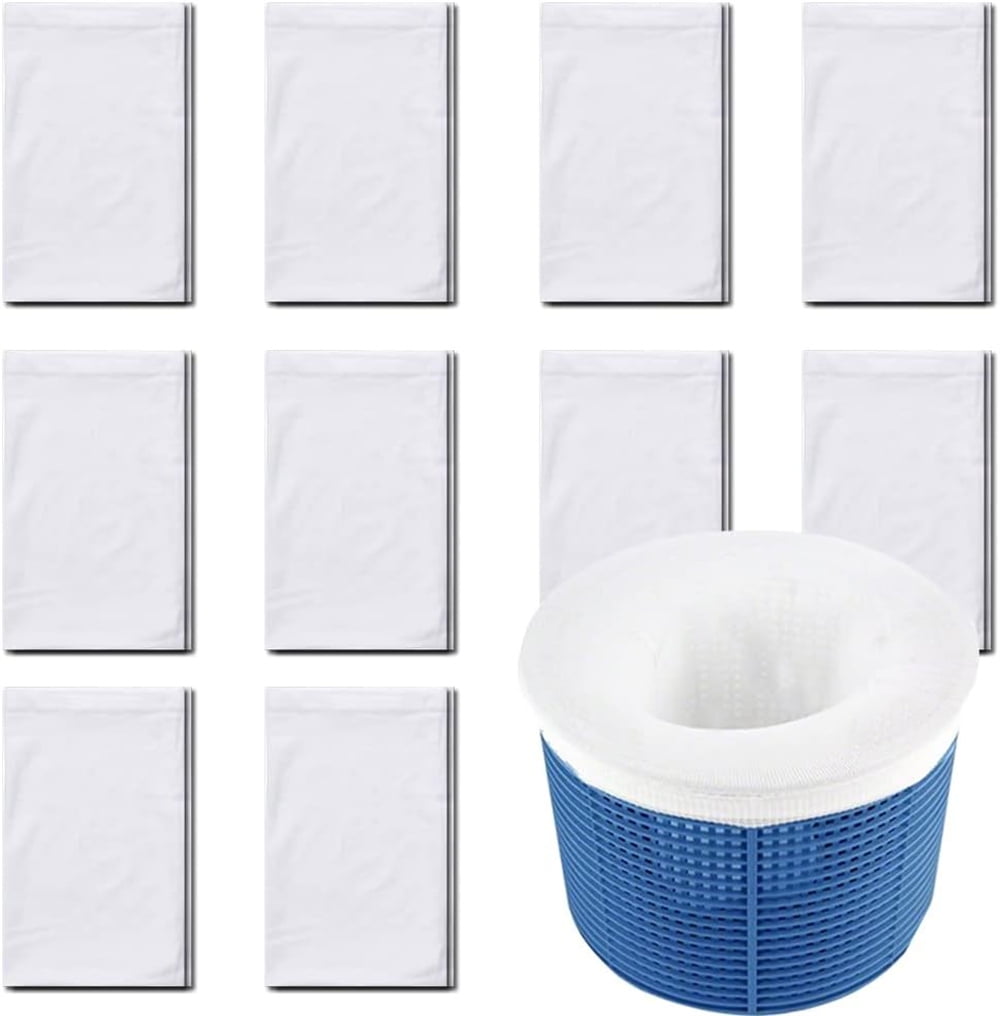 NOGIS Pool Skimmer Socks 10 Pack Pool Filter Socks Skimmer Sock for In ...