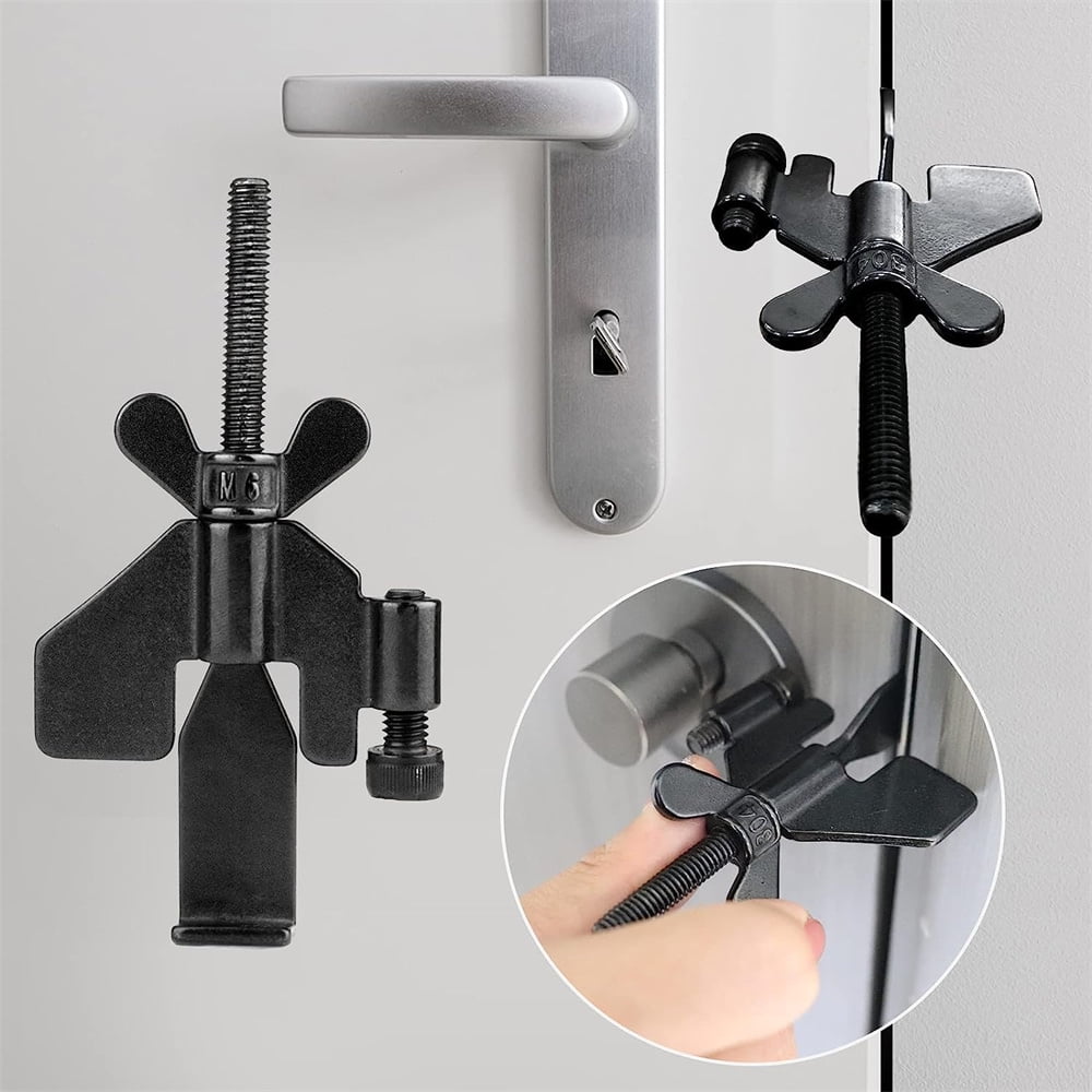NOGIS Portable Door Lock for Travel, Door Jammer Door Security Devices ...