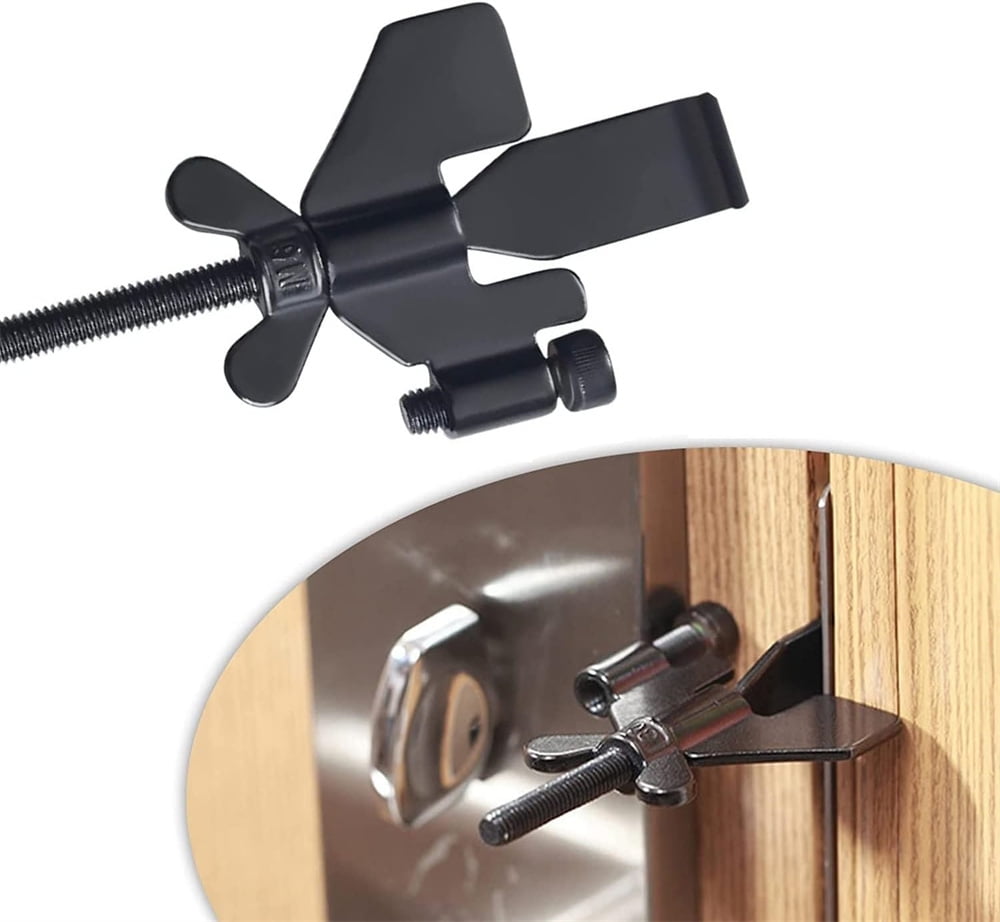 NOGIS Portable Hotel Door Lock for Travel, 3 in 1 Adjustable Door Lock ...