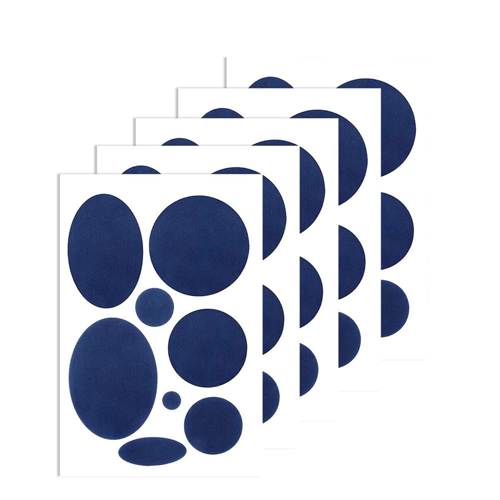 NOGIS Self-Adhesive Waterproof Repair Patch Kit, Blue Nylon, 40pcs for ...