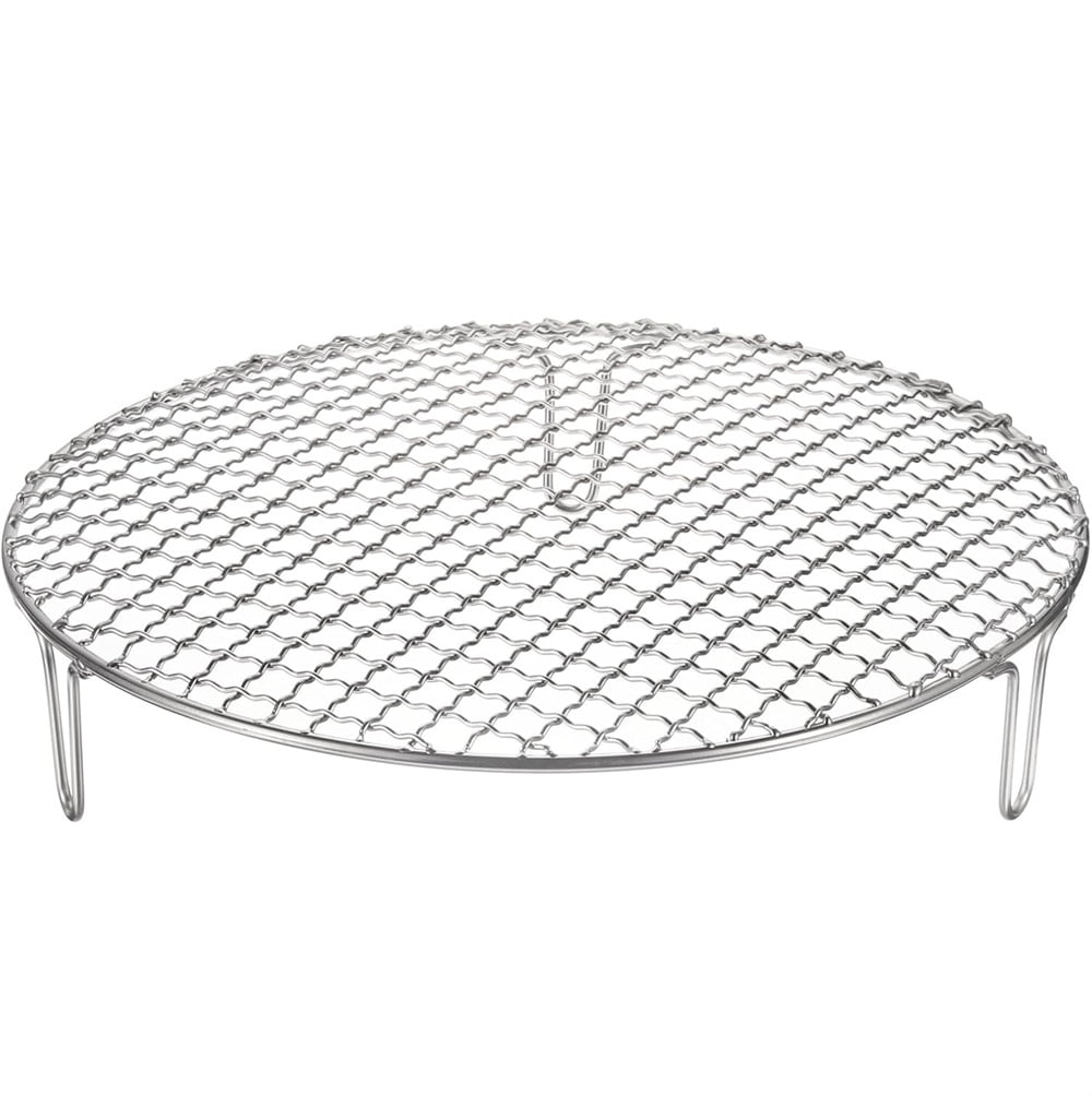 NOGIS Round Cooking Rack 11-inch Stainless Steel Cross Wire Barbecue ...