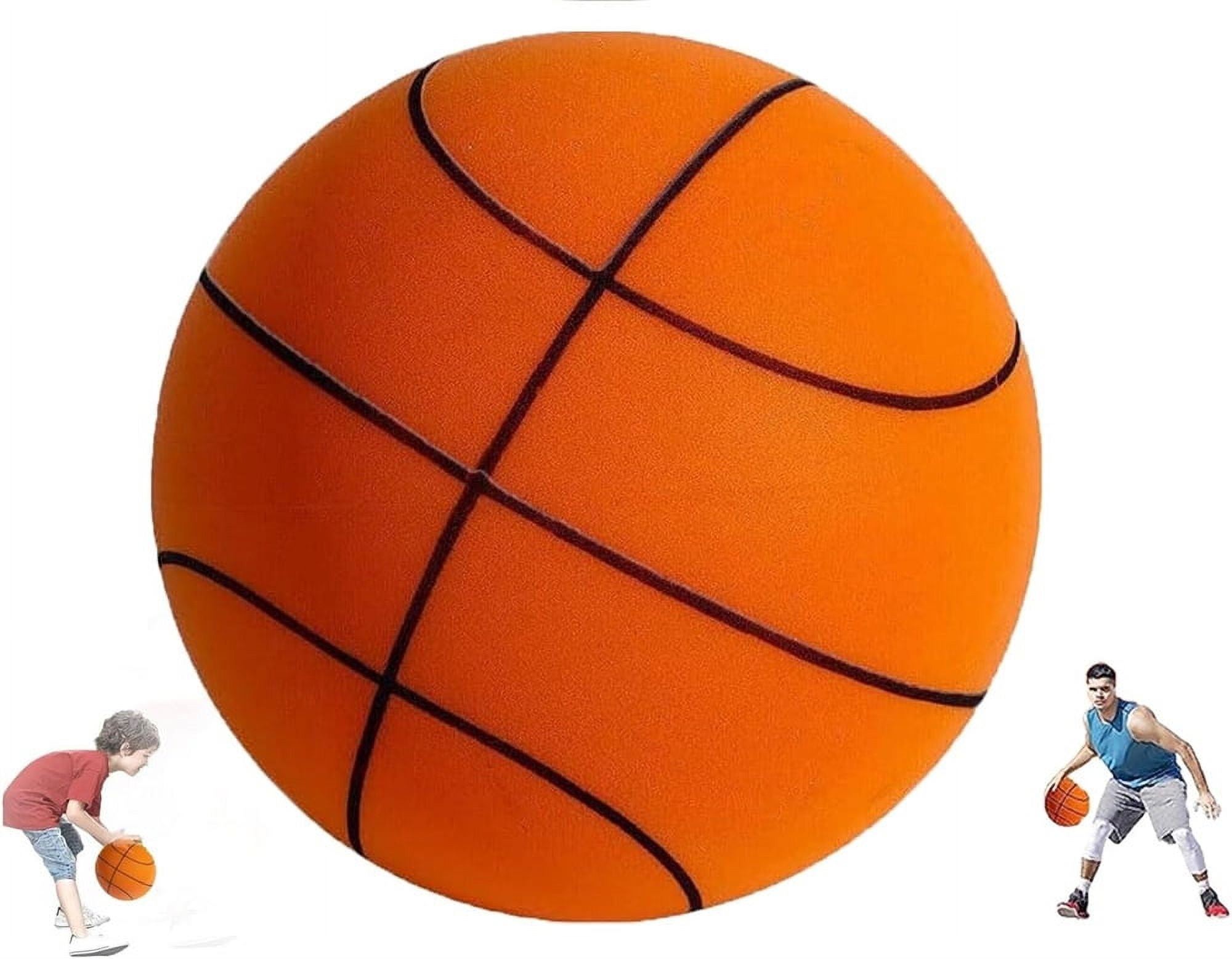 NOGIS Silent Foam Basketball, Indoor Training Kids Size Ball, Soft Grip ...
