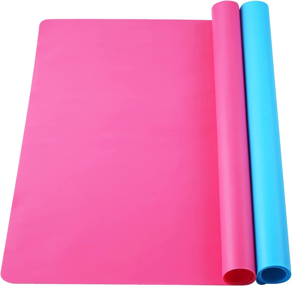 NOGIS Silicone Mat, Silicone Mats for Crafts, Silicone Craft Mat, 2 ...