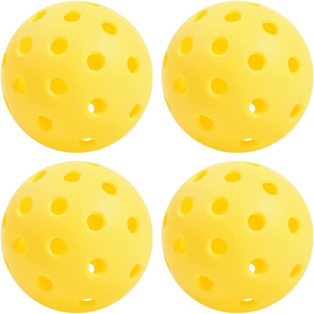 NOGIS Sports Outdoor Pickleballs - 40 Holes Pickleball Balls - (USAPA ...