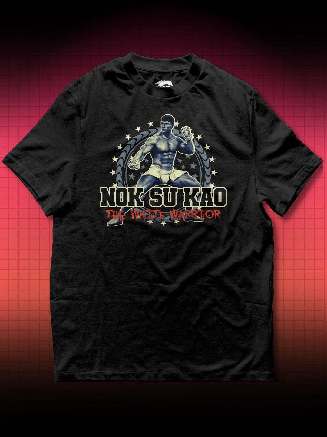NOK SU KAO - WHITE WARRIOR - KICKBOXER JEAN-CLAUDE VAN DAMME T-SHIRT ...