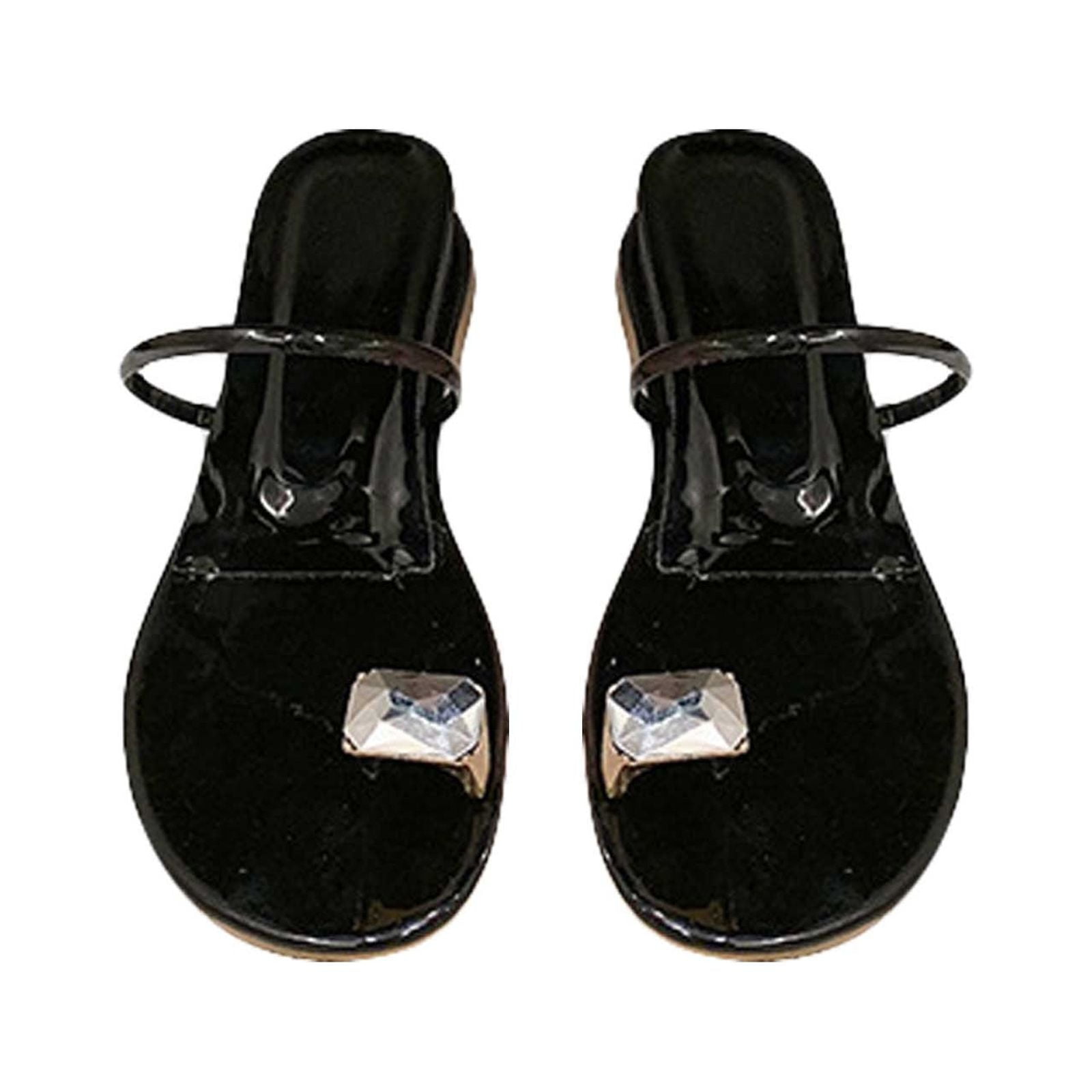 NOKIO Beach Sandals for Ladies 2024 Summer Model Of A Rhinestone Inner ...