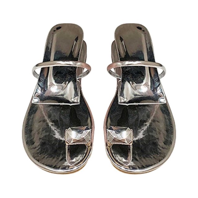 NOKIO Beach Sandals for Ladies 2024 Summer Model Of A Rhinestone Inner ...