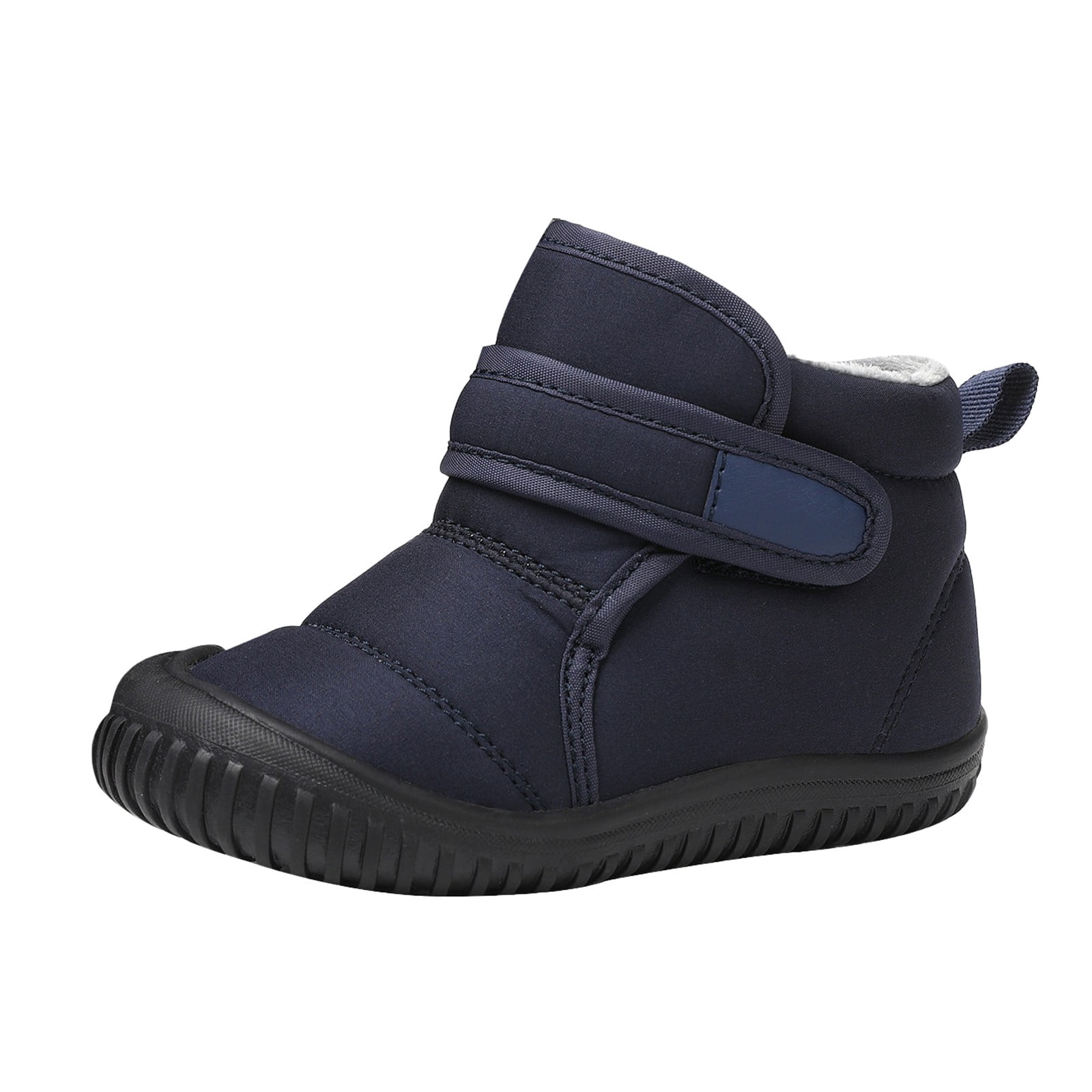 NOKIO Boys Girls Winter Snow Boots: Warm Fur Lined Toddler Boots Non ...