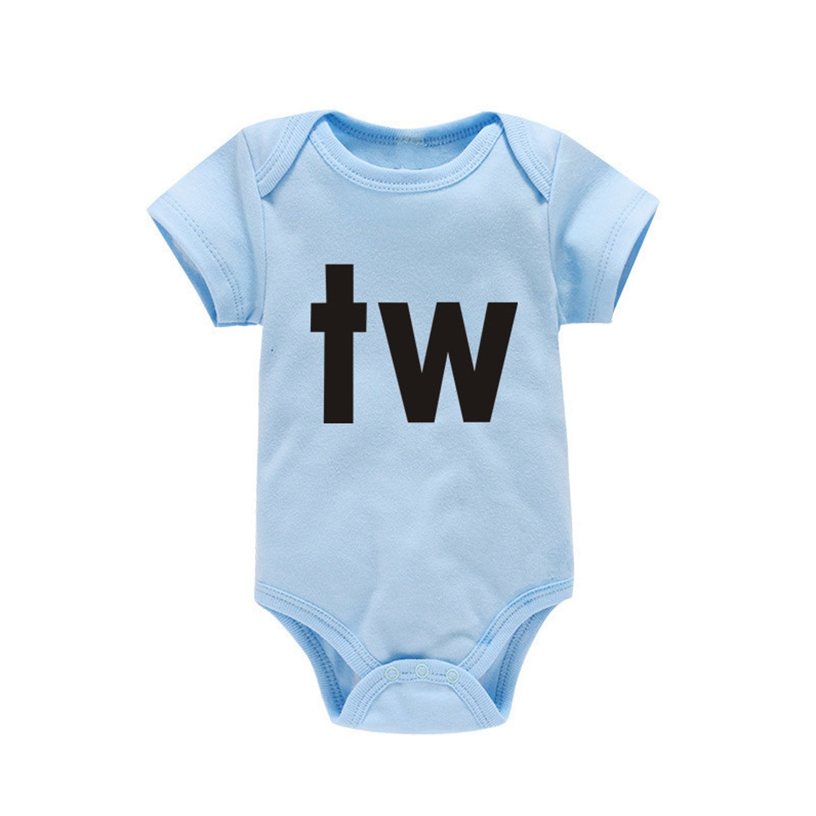 NOKIO Boys' Tropical Print Playsuit Cute Baby Crawler Twin Alphabet ...