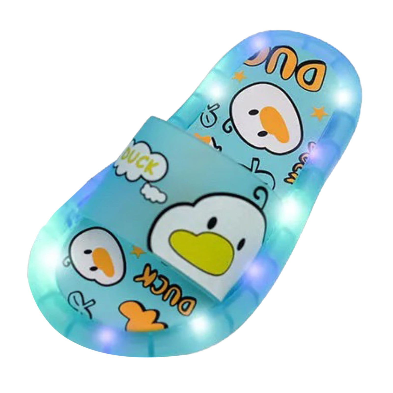 NOKIO Children'S Stylish Light-Up Sandals Boys Girls Glow-In-The-Dark ...