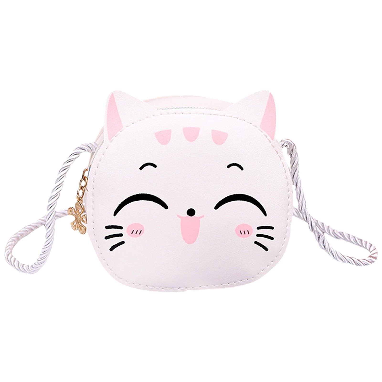 NOKIO Children's Change Purse Mini Cat Wallet Cartoons One Shoulder ...