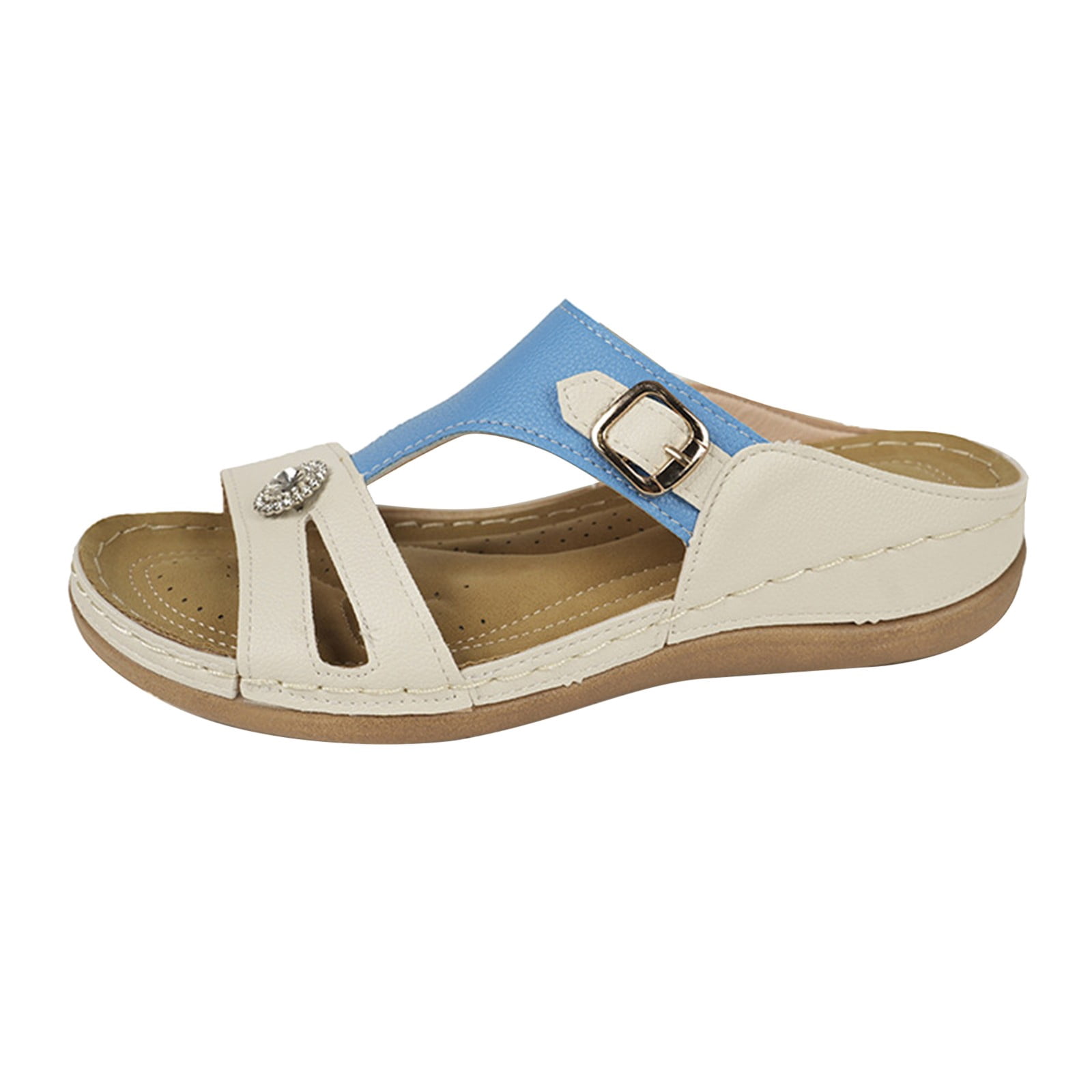 NOKIO Clearence Women’s Orthopedic Wedge Slides Summer Outdoor Slippers ...
