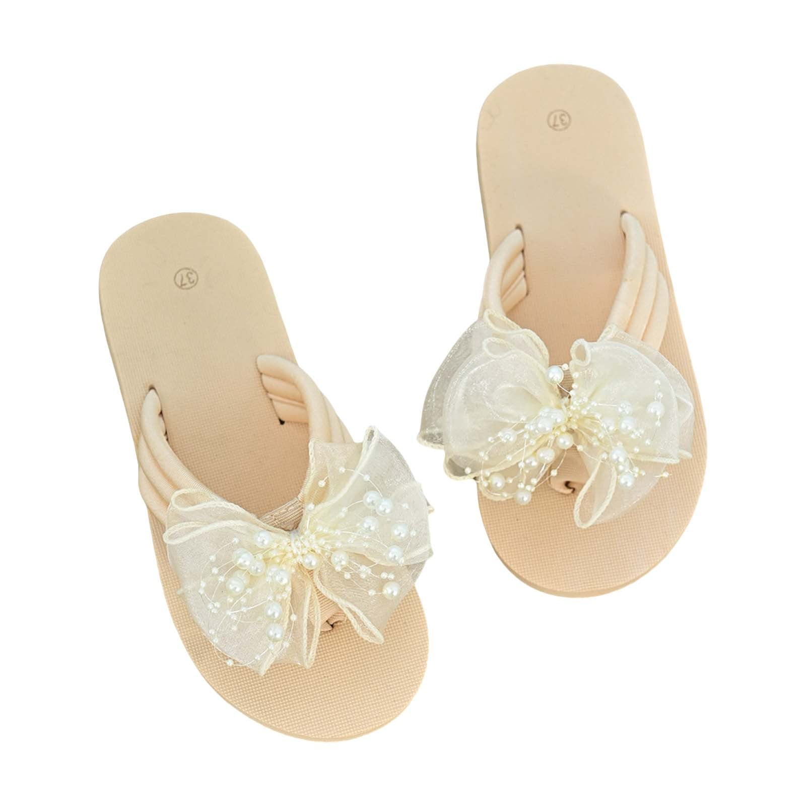 NOKIO Clearence Women’s Wavy Thick Sole Flip Flop Sandals Lightweight ...