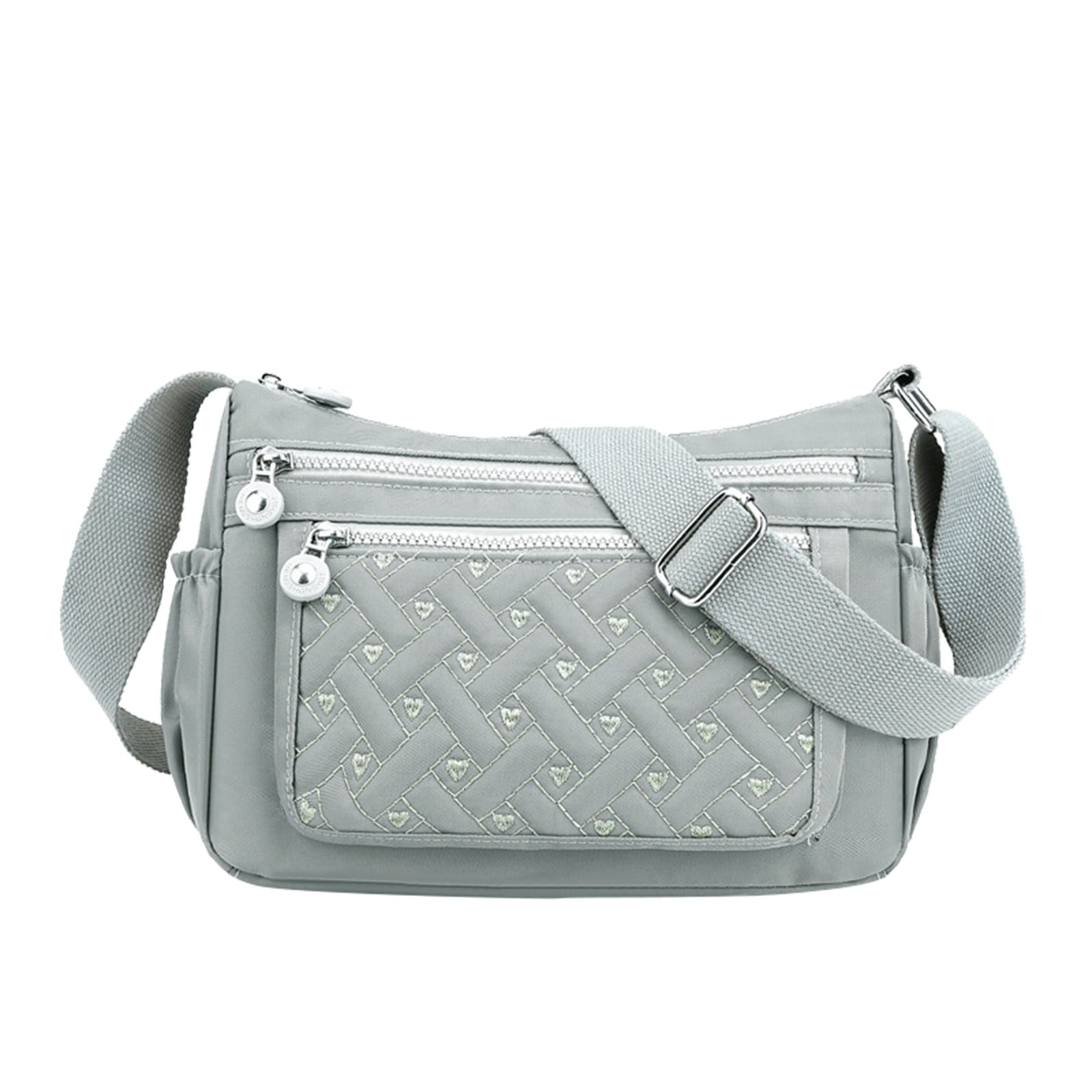 NOKIO Female One Strap Woven Handbag Womens Multi Pocket Casual ...