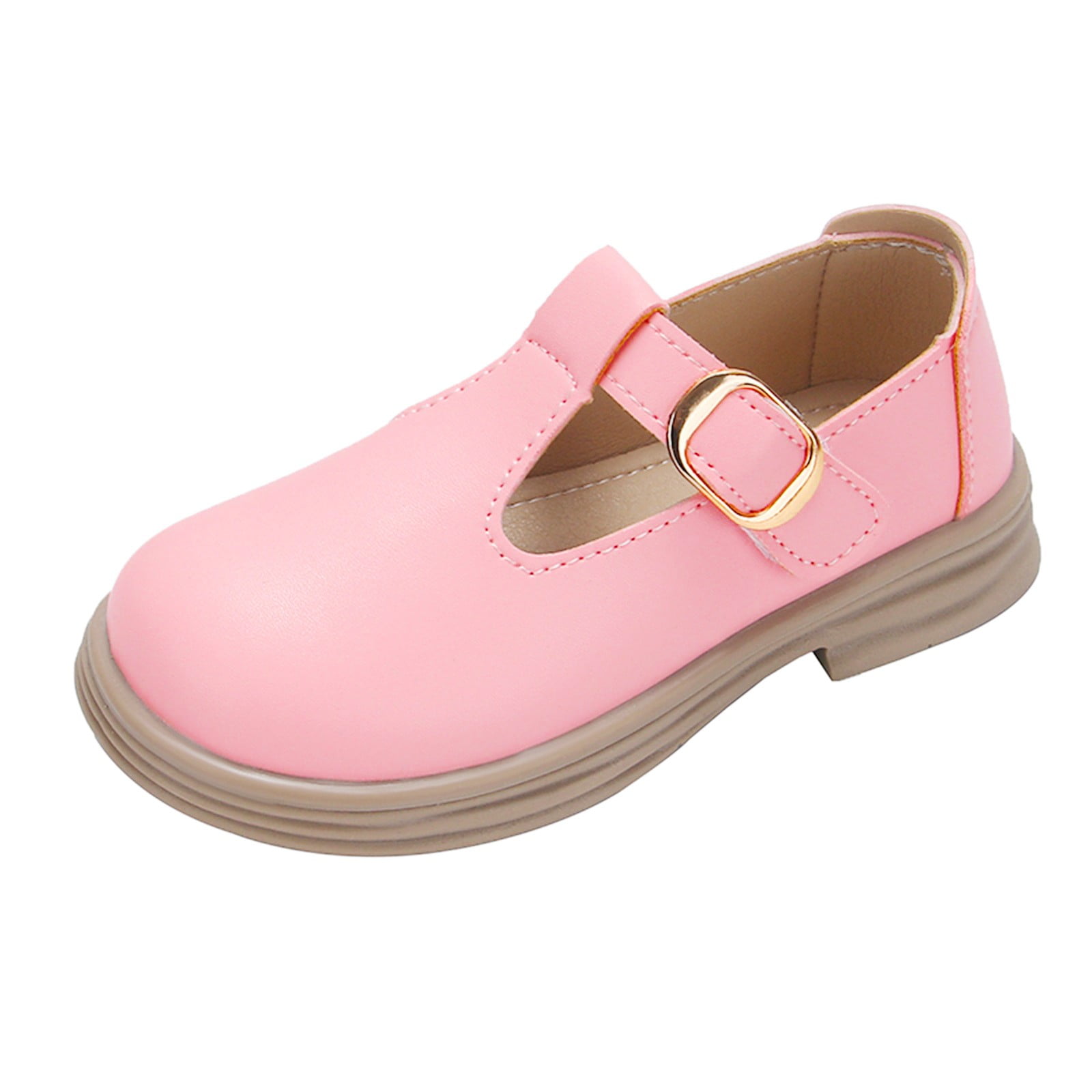 NOKIO Girl's Platform Penny Loafers School Uniform Flats Slip on Round ...