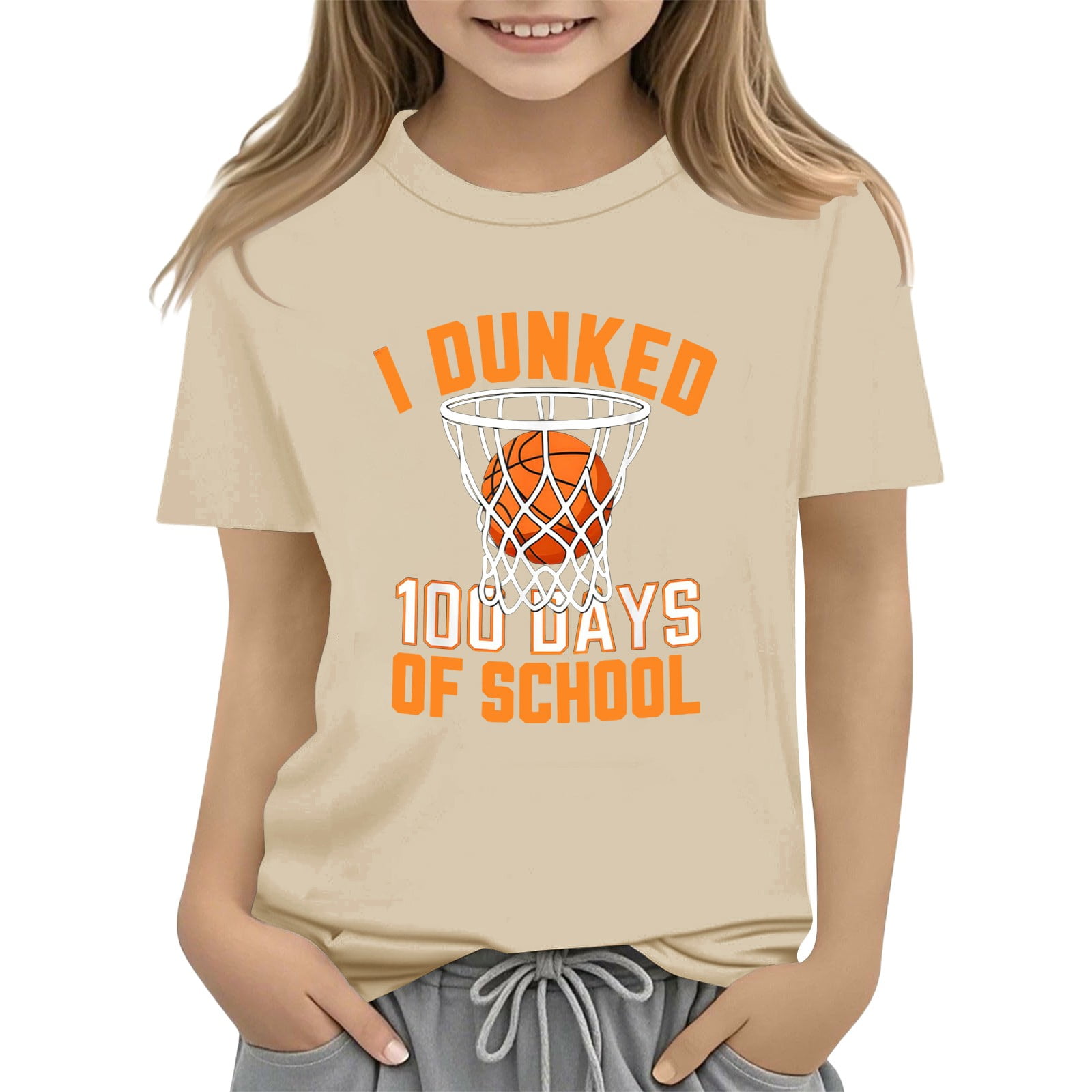 NOKIO Girls' 100Th Day Of School Holiday Shirt 100th Day Of School ...