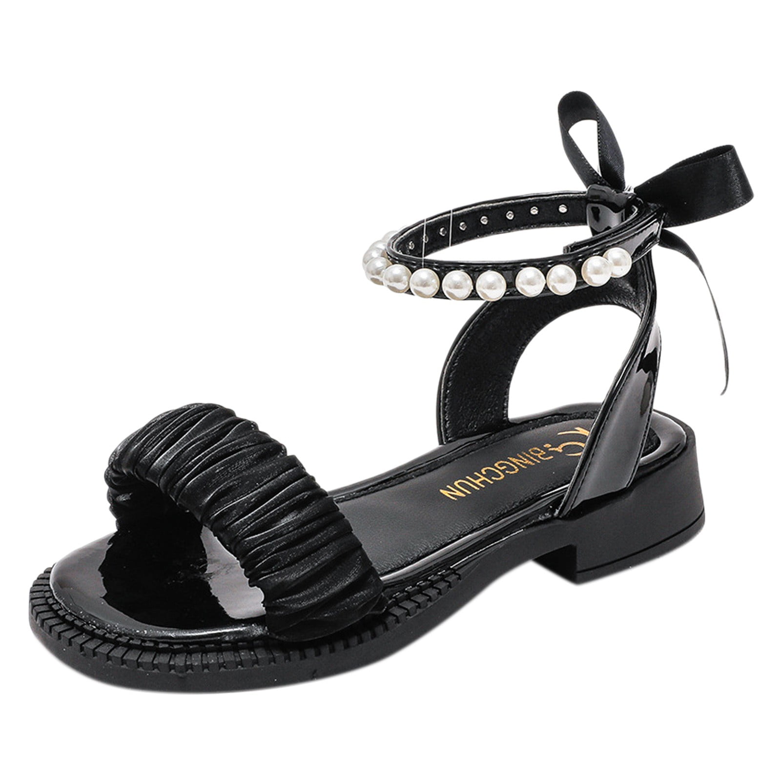 NOKIO Girls' Ankle Strap Sandals Girls' Trendy Sandals Girls' Wedge Sandals Girls Sandals Kids ...