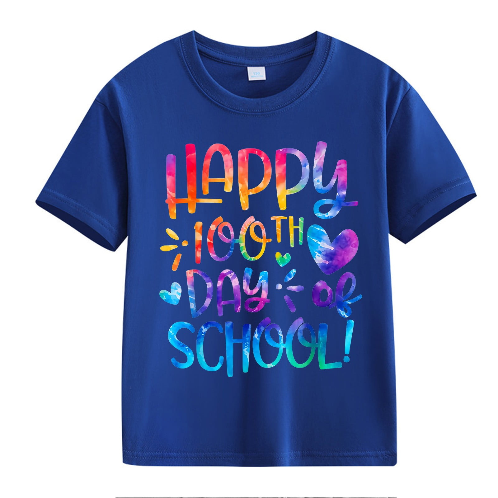 NOKIO Girls Cute Printed Shirt Kids' Special 100 Day Of School Tee ...