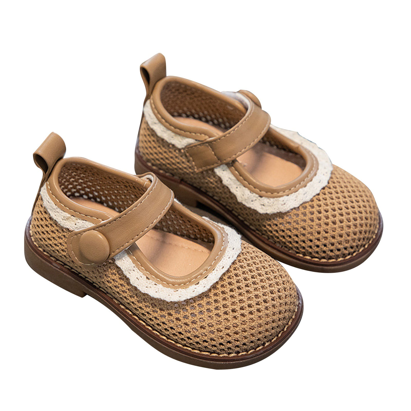 NOKIO Girls' Mary Janes With Round Toes Girls' Mary Janes With Cutouts ...