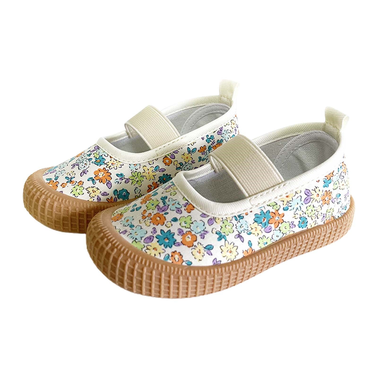 NOKIO Girls Walking Shoes Girls Cheerleading Shoes Toddler Baby Boy ...