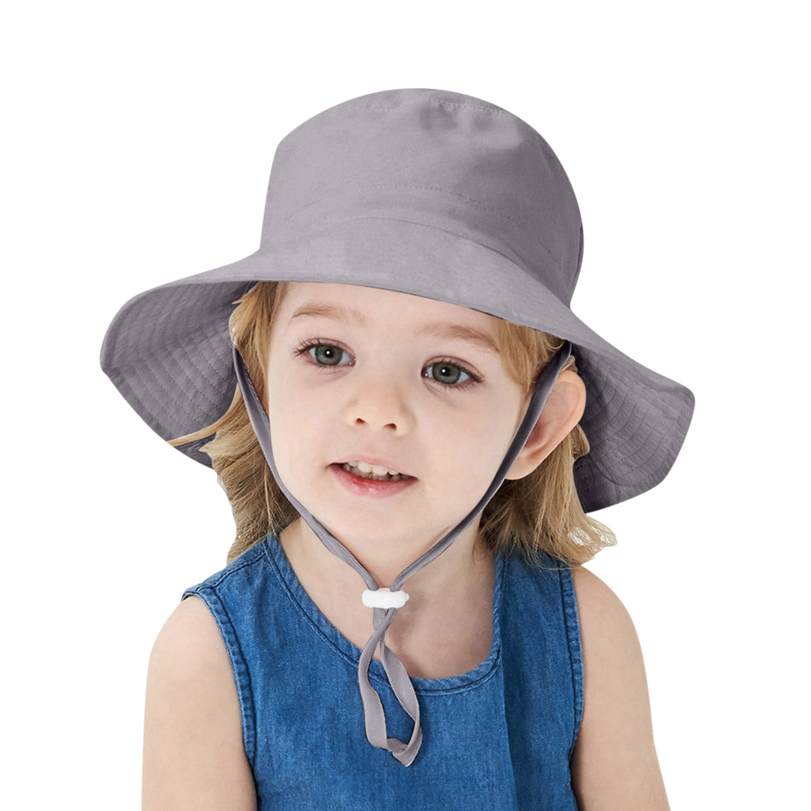 NOKIO Infant Sun Hat With Chin Strap, Baby Spring Bonnet With Sun ...