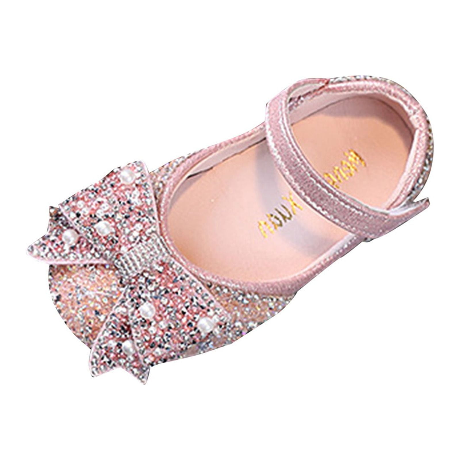NOKIO Kids Dressy Flats Girls' Formal Flats Princess Shoes Children Dance Shoes Casual Girl ...