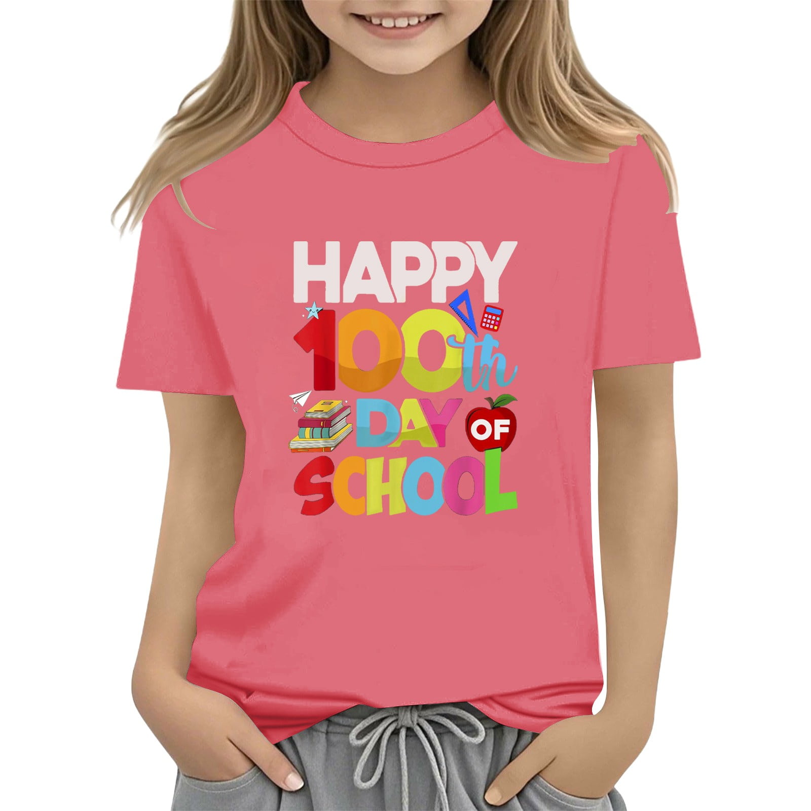 NOKIO Kids' Special Milestone Celebration T-Shirt 100th Day Of School ...