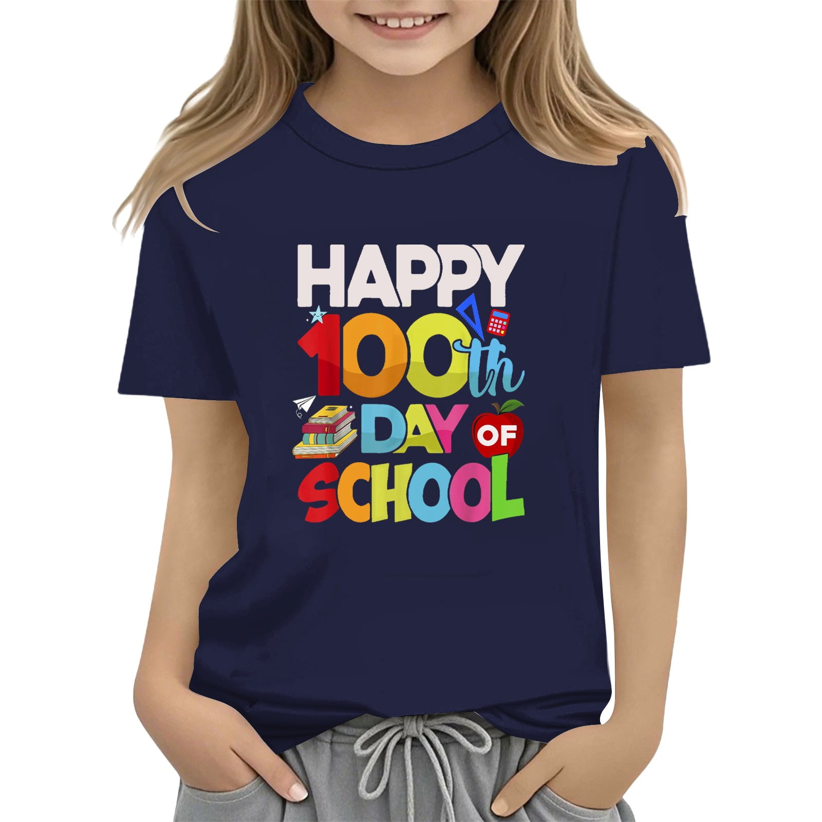 NOKIO Kids' Special Milestone Celebration T-Shirt 100th Day Of School ...