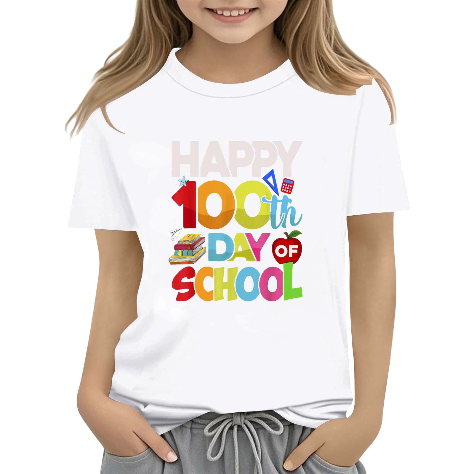 NOKIO Kids' Special Milestone Celebration T-Shirt 100th Day Of School ...