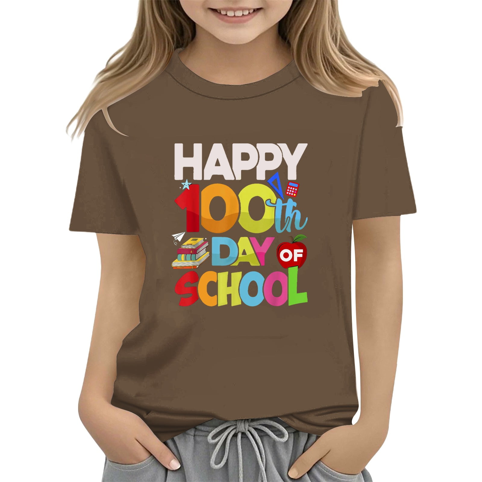NOKIO Kids' Special Milestone Celebration T-Shirt 100th Day Of School ...