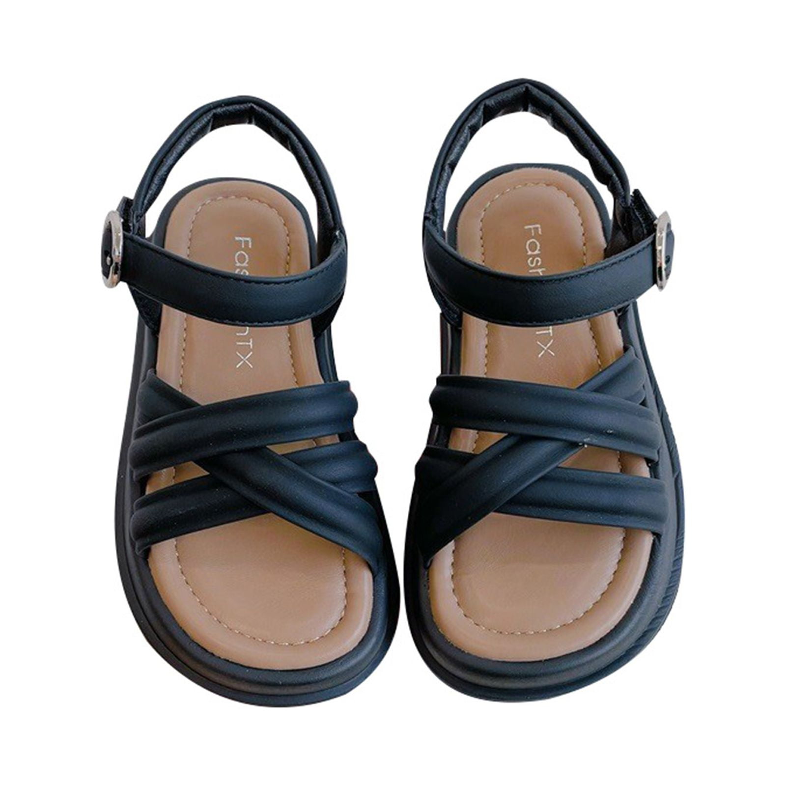 NOKIO Kids Summer Sandals Toddler Walking Sandals Girls' Beach Sandals ...