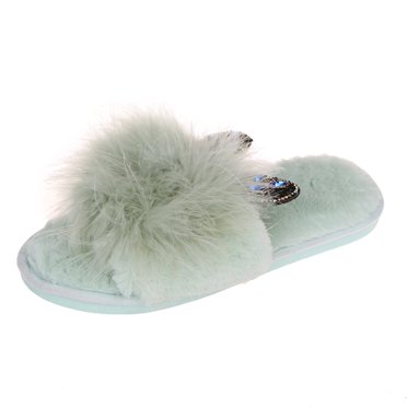 Warm Cozy Memory Foam Slippers Slip On House Slipper Shoes for Women ...