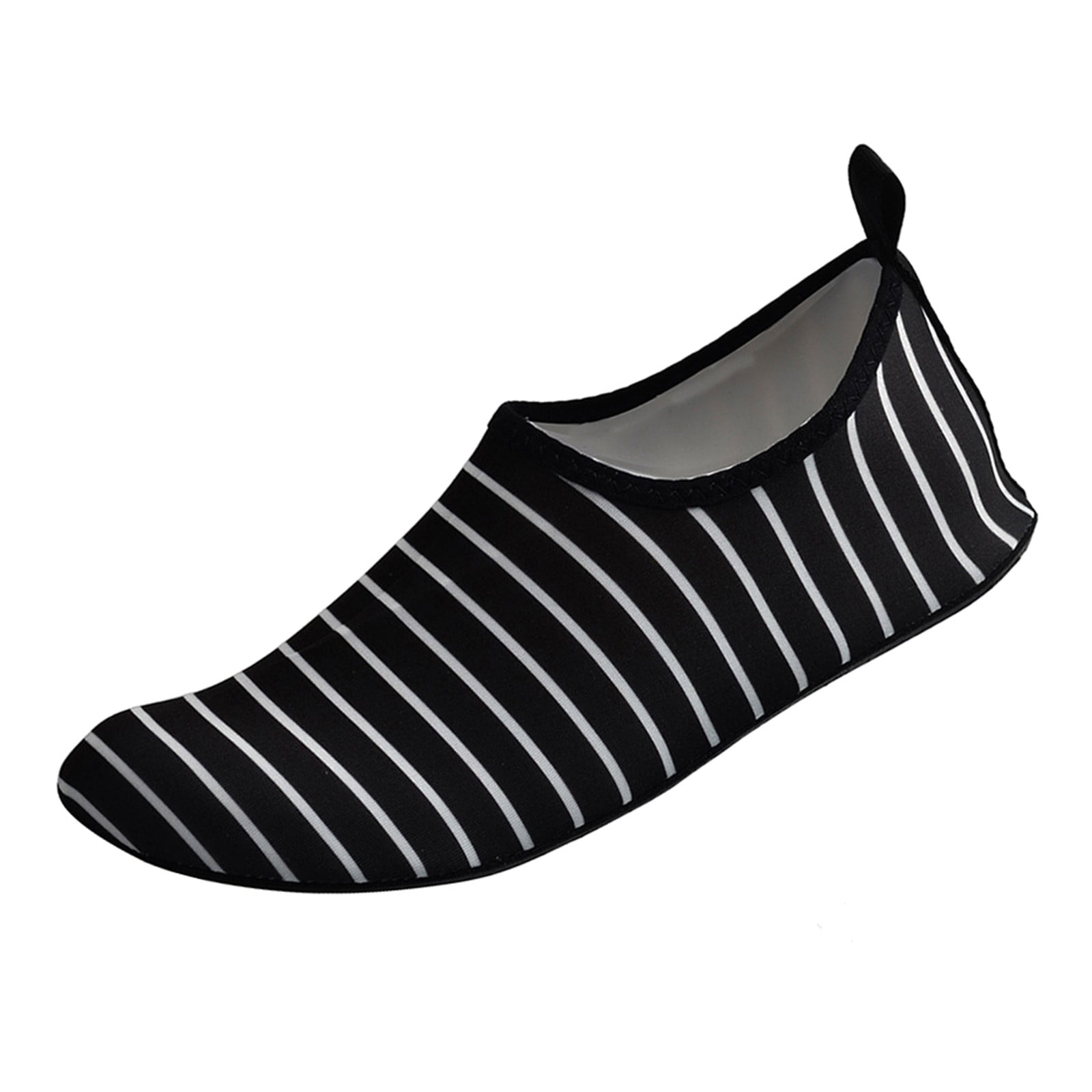 NOKIO Lightweight Slip on Grip Indoor House Slippers Barefoot Non Slip ...