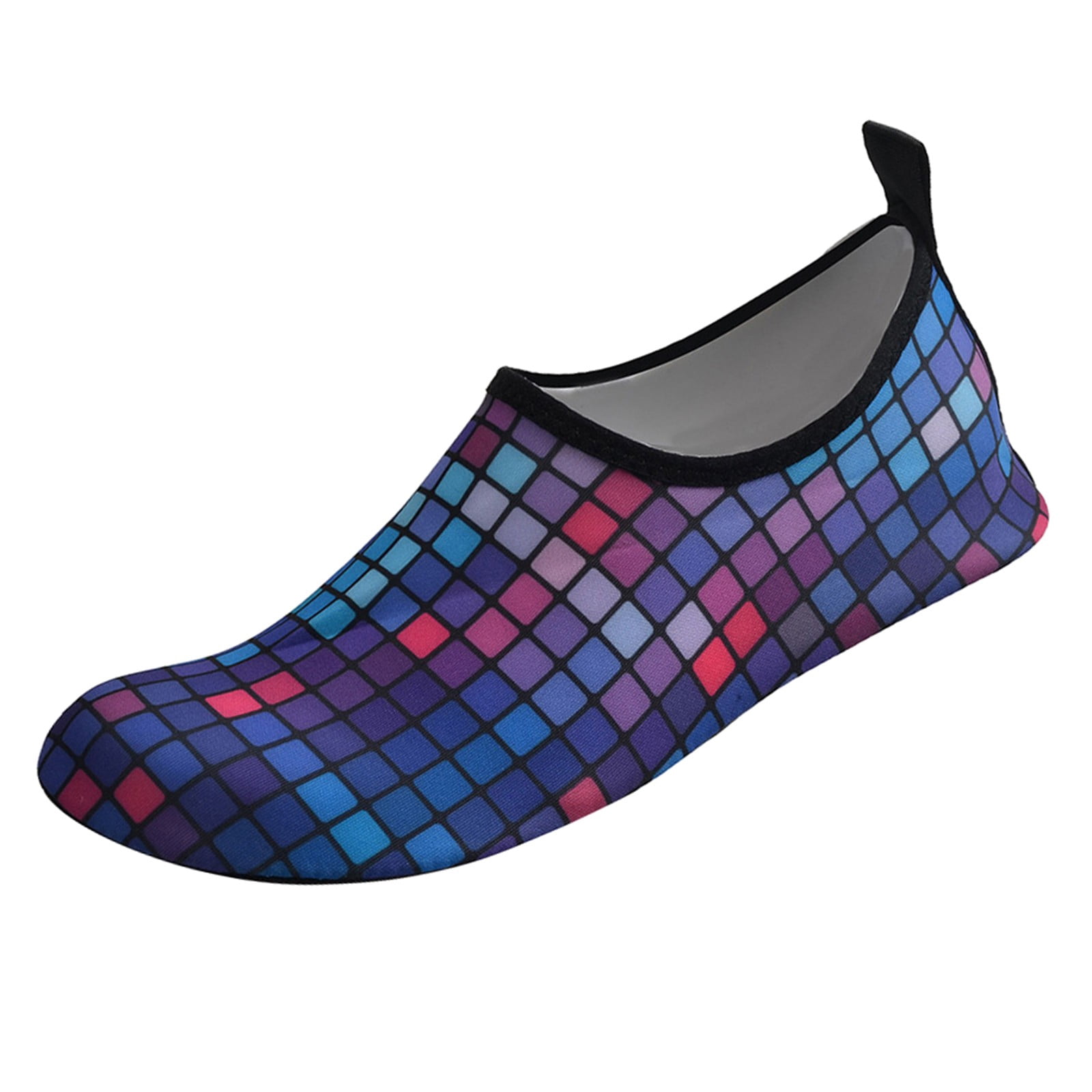 NOKIO Lightweight Slip on Grip Indoor House Slippers Barefoot Non Slip ...